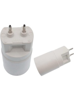 4pcs HID G12 to E26/E27 Light Socket Adapter Halogen G12 Lamp Base ...
