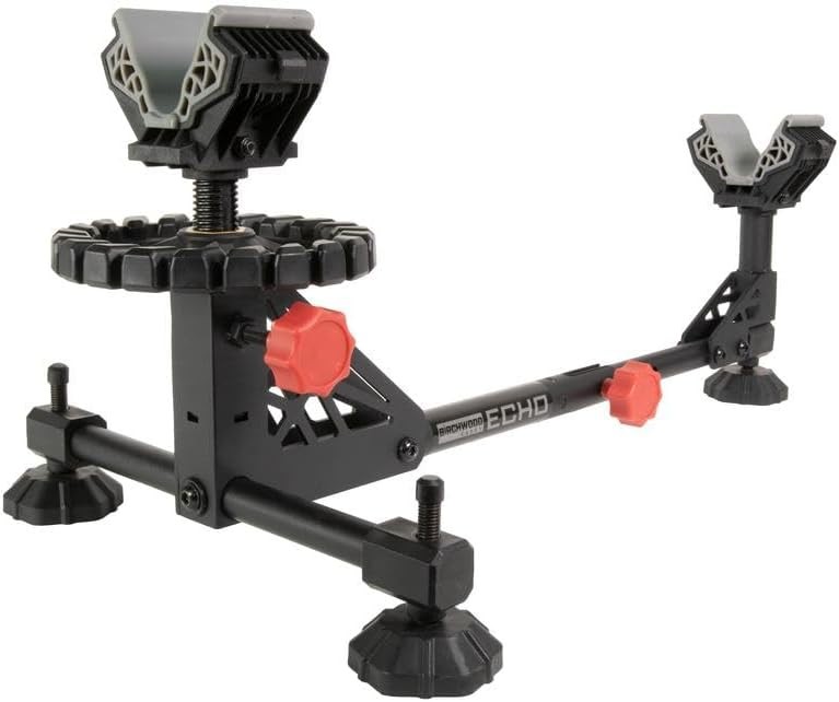 Durable adjustable rifle shooting rest with steel frame and non-slip ...