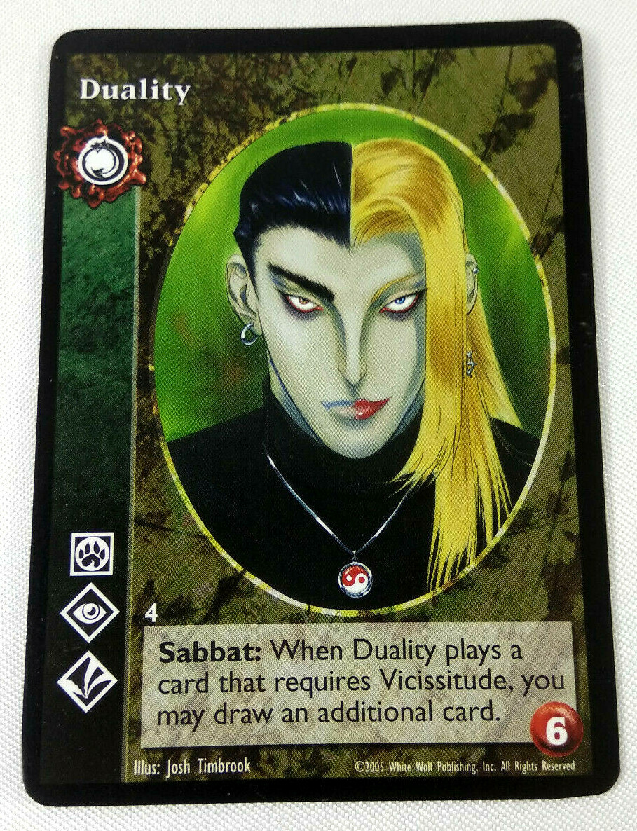 Vampire The Eternal Struggle CCG TCG Duality Good Envoi rapide | eBay