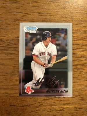 2010 Bowman Chrome 1st Card Rookie Anthony Rizzo BCP101 | eBay