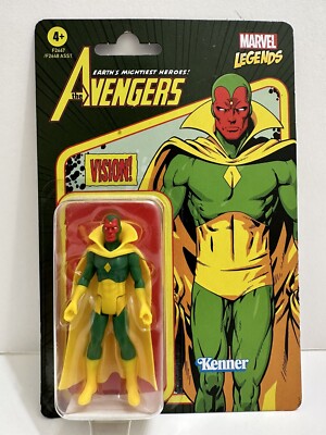 Marvel Legends Vision Retro 3.75" Action Figure 2021 Kenner Hasbro ...