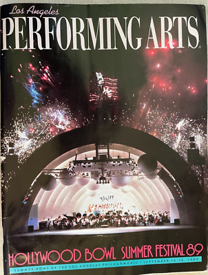 HOLLYWOOD SUMMER FESTIVAL, Performing Arts Magazine, 1989, Los Angeles ...