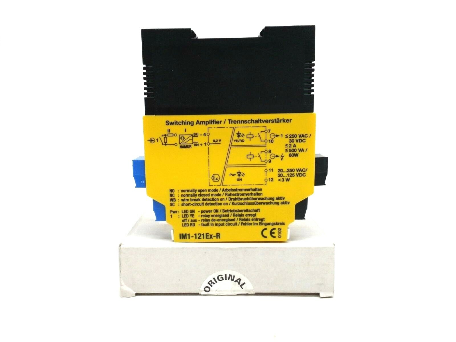 Turck Im1-121ex-r Switching Amplifier 125/250 VAC 60 W 2 a for sale ...