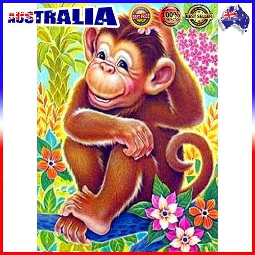 5D Square Diamond Monkey Mosaic Kit Rhinestone Diamond Painting Kit | eBay