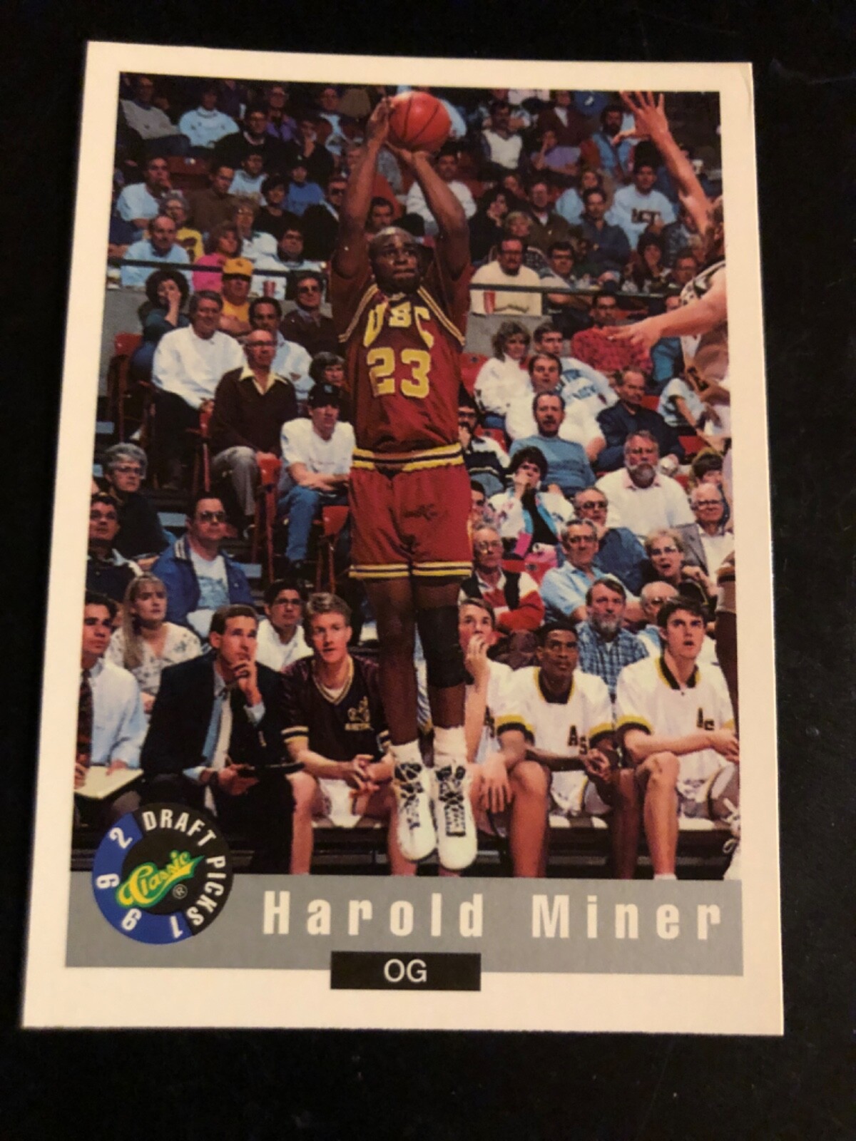 1992 Classic Draft Picks Harold Miner Rookie Basketball Card #84 | eBay