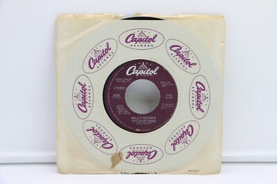 B21 Billy Sauier: The Stroke/Too Daze Gone - 1981 Capitol Records 5005 ...