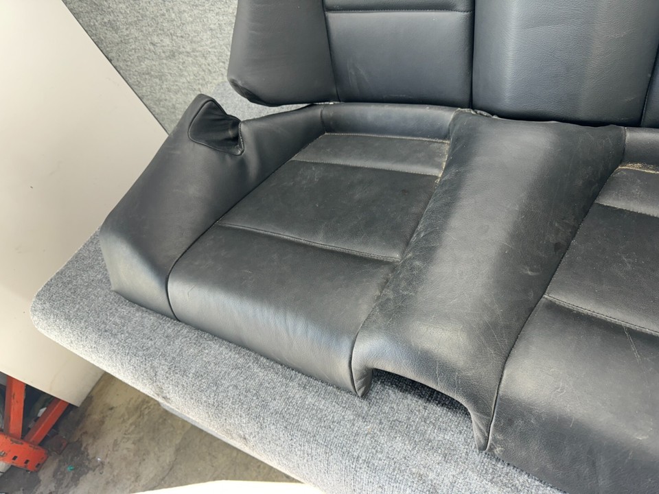 BMW E46 Convertible Front and Rear Sport Heated Seats Black Assembly ...