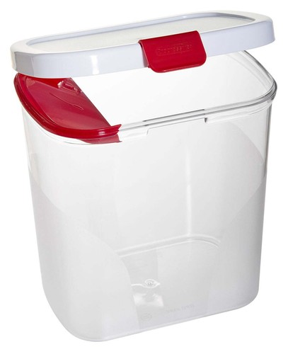 Progressive Prepworks Flour Keeper, 3.8-Quart Plastic Food Storage ...