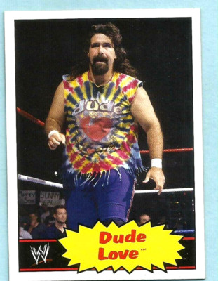 Dude Love 2012 Topps Heritage Card #47 Nick Foley | eBay