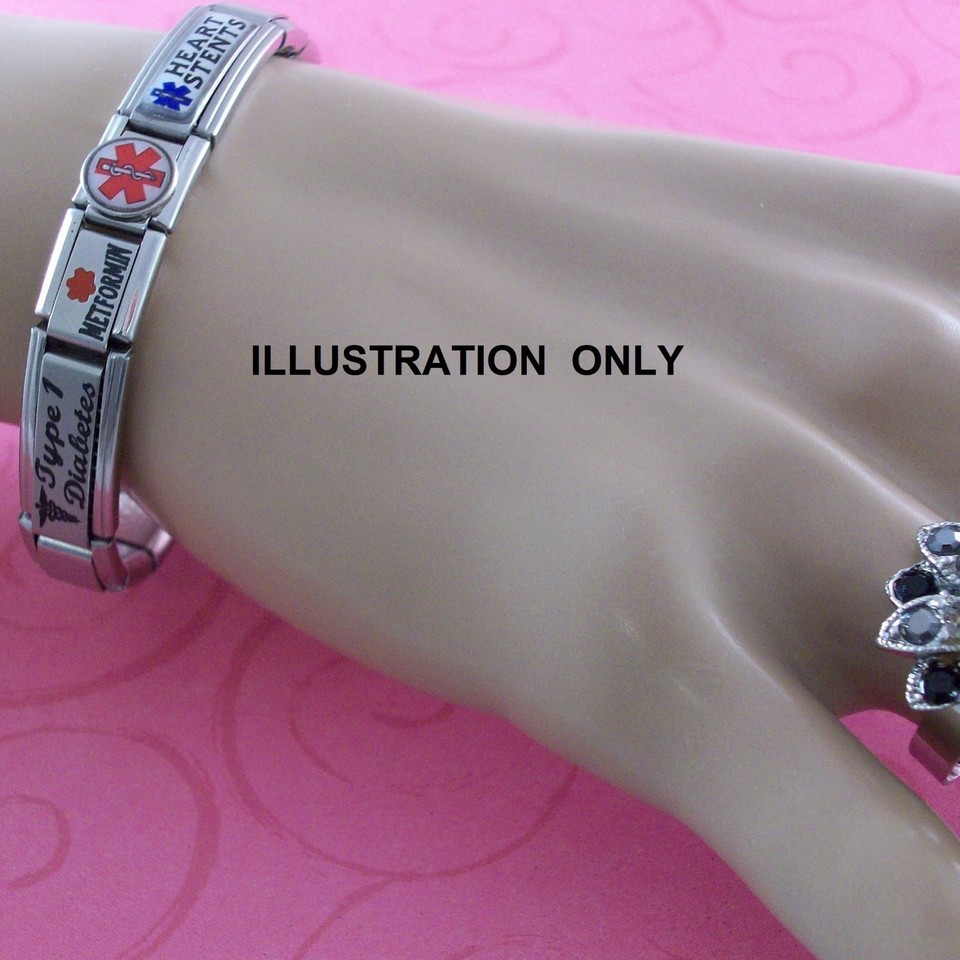 Pacemaker Bracelet Medical ID Alert Awareness Stretchy Any Size | eBay