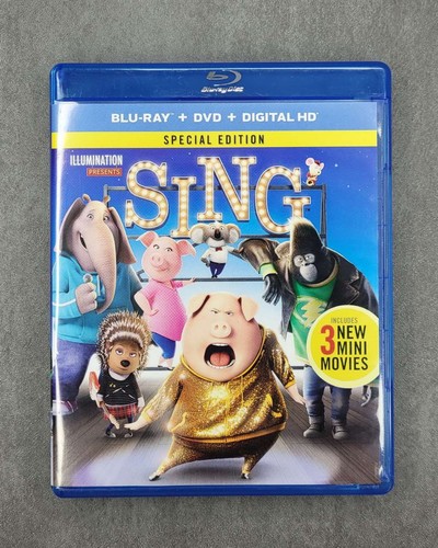 Sing - Special Edition (Blu-ray + DVD + Digital HD) DVDs 25192366550| eBay