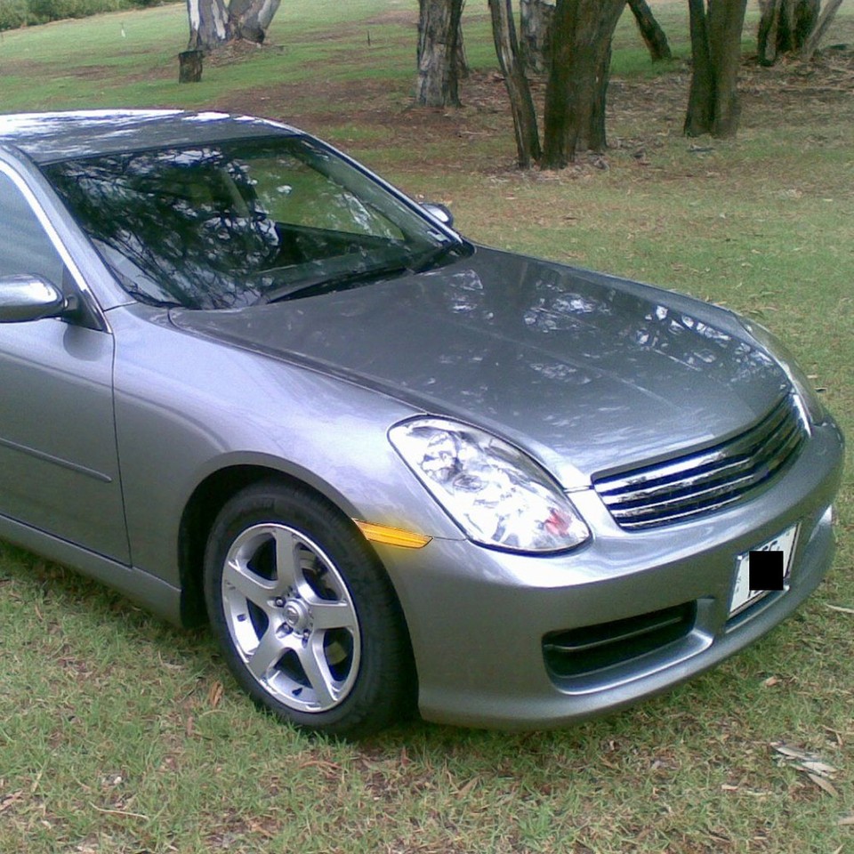 For 03-06 G35 Sedan White & Amber Sequential LED Side Marker Light ...