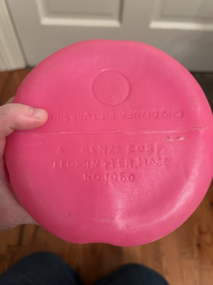 Mr Magoo Bank UPA Pictures A.J Renzi Vintage Large Pink Plastic Blow ...