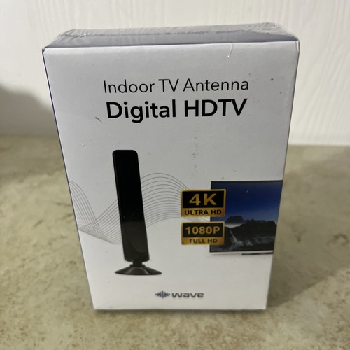 Wave Indoor TV Antenna Digital HDTV - 1080P Ultra HD - SEALED | eBay