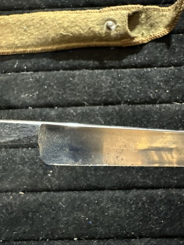 Vintage WEDGE WR Case And Sons Straight Razor Bradford PA With Bag | eBay