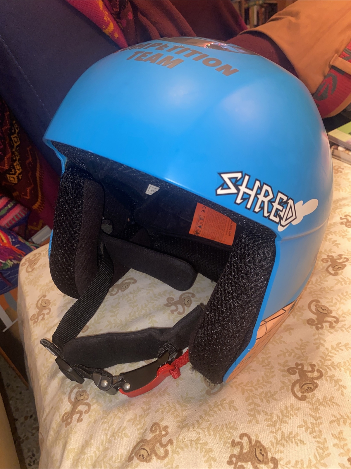 Shred Ski Helmet Snowboard Helmet Blau Mega Brain Bucket Fh x-Static ...