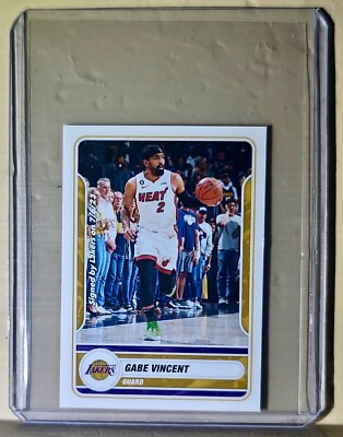 2023-24 Gabe Vincent Panini NBA Basketball #369 Sticker Los Angeles ...