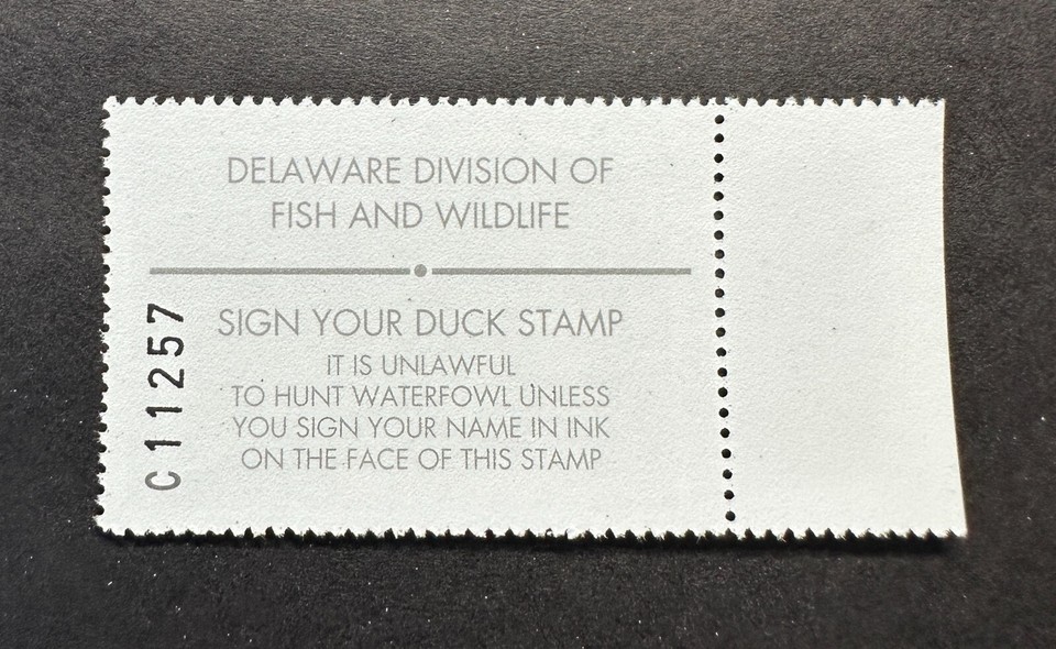 WTDstamps - 1999 DELAWARE - Lot3 - State Duck Stamp - Mint OG NH | eBay