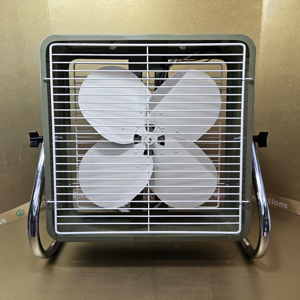 Vintage Superlectric No. 1490 Three-Speed Metal Box Fan | eBay