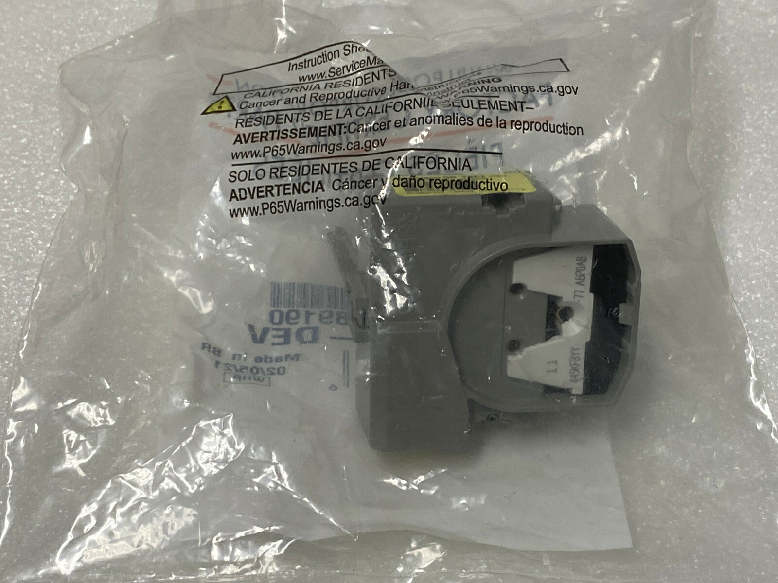 GENUINE OEM Whirlpool Start Device Assembly W10189190 | eBay