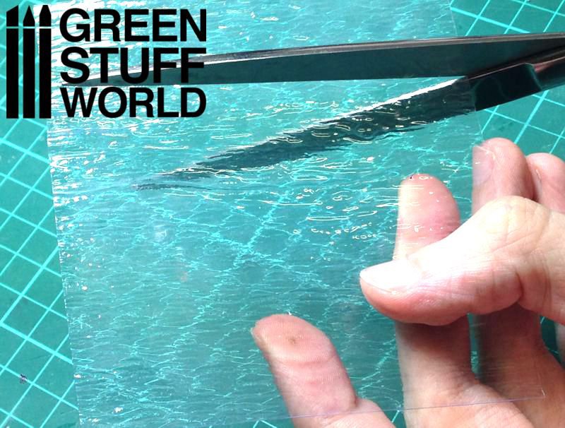 River Water Sheet - Rippled Water Effect - Basing Scenery Miniature ...