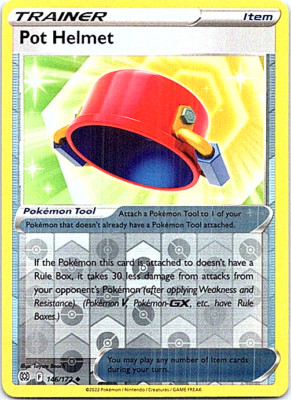 Pot Helmet 146/172 Pokemon Brilliant Stars Light Play Reverse Holo | eBay