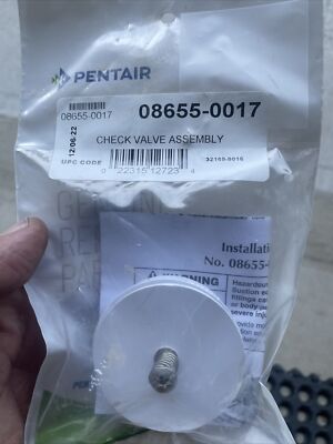 Pentair 2in. Spring Check Valve (08655-0017) | eBay
