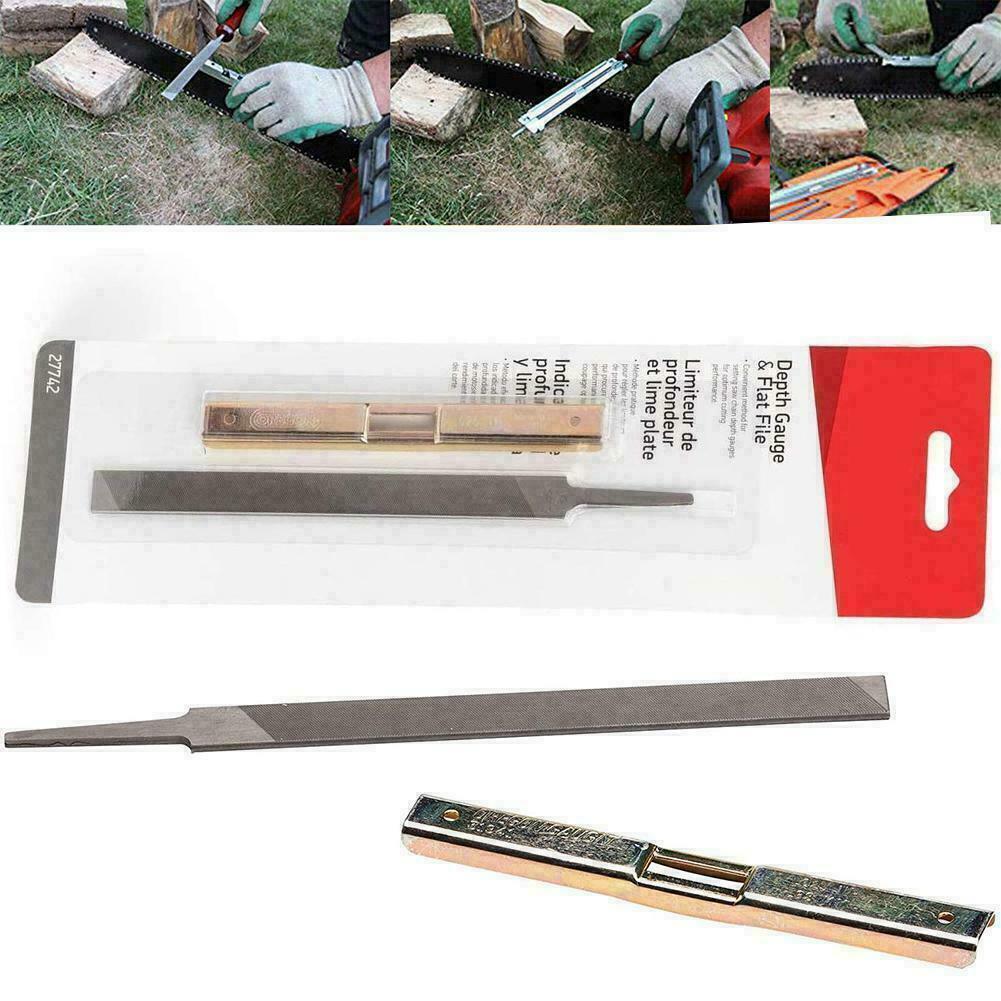 1 Set Planar File Depth Sounder Chainsaw Depth Gauge With Flat K6G4 ...