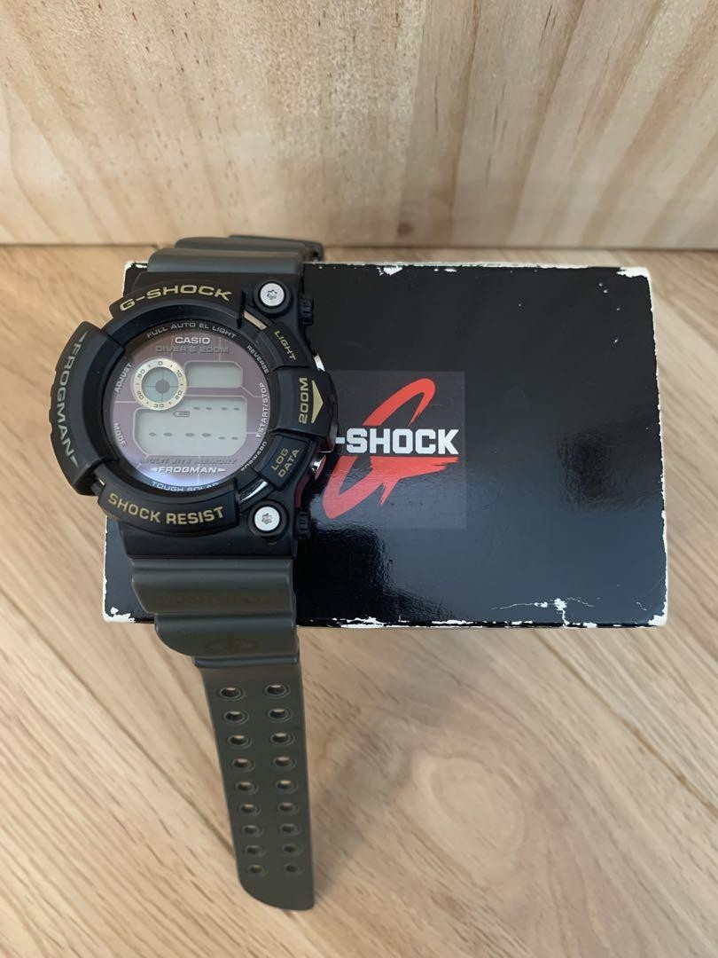Casio G-Shock Frogman GW-200TC Black Band Men's Digit… - Gem