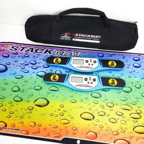 Speed Stacks StackMat Cup Stacking Competition Game Set- 2 Timers, Mat ...