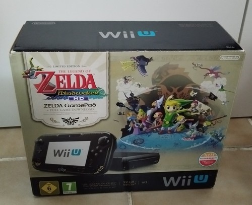 Nintendo Wii U 32 Go Console Limitée The Legend of Zelda : Wind Waker ...