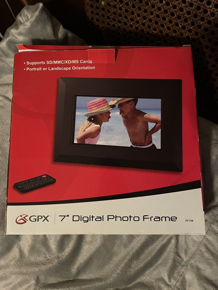 7 inch digital photo frame PF708 GPX | eBay