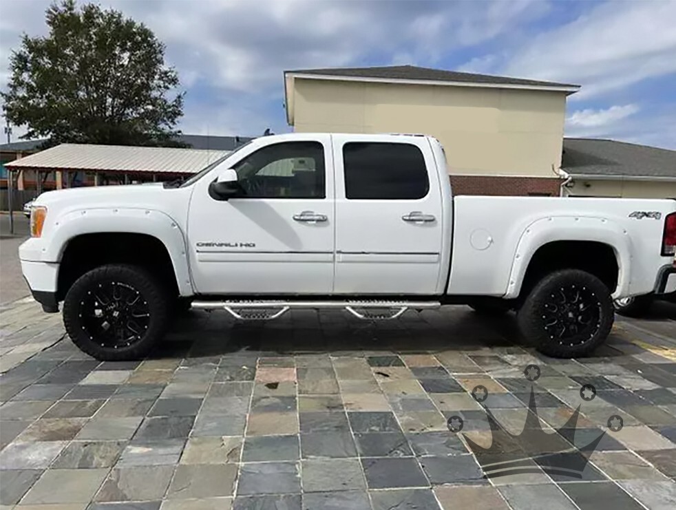 KING FENDER FLARES fits 2011-2014 GMC SIERRA 2500 3500 pocket style ...