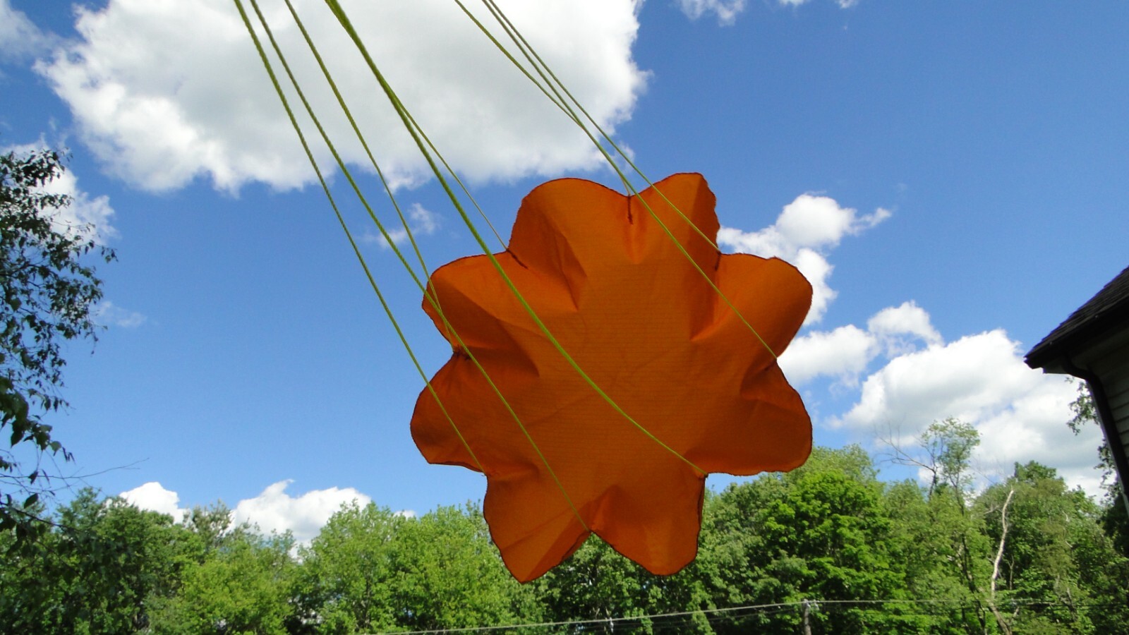 12" , 18" , 24" , 36" Circle ROCKET Parachutes Ripstop Fabric - Happy ...