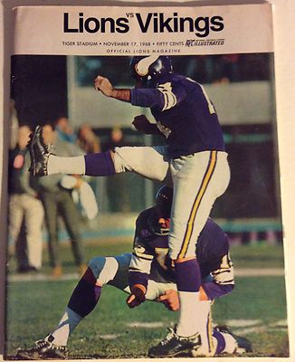 1960s NFL Game Programs Sold Separately | eBay