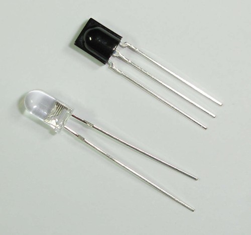 Universal IR Receiver HS0038 + IR LED Transmitter Transmitter Receiver ...