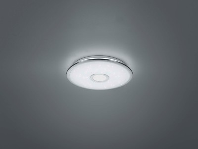 Modern LED Ceiling Light With Remote Control 30W Trio 678713006 Osaka ...