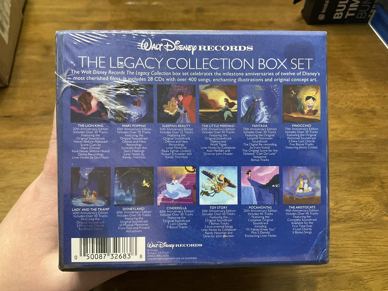 Walt Disney Records: the Legacy Collection by Various (CD, 2015) for ...