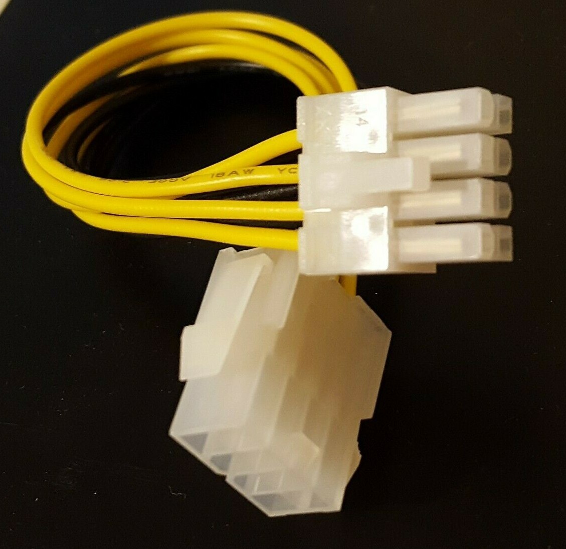 8 pin ATX 12V CPU EPS P4 Power Extension Cables 8" Long US- Seller | eBay
