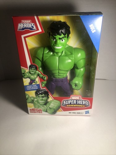 Playskool Heroes Marvel Super Hero Adventures Mega Mighties Hulk New ...