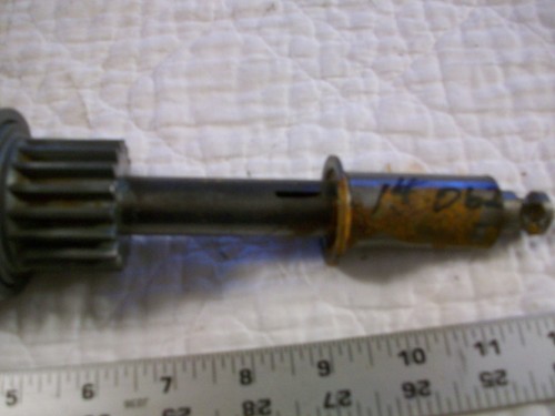 Shaft and Gear Quill Assembly Vintage Shopsmith Mark 7 Woodworking ...