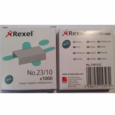 2 x Rexel Tacker No 23/10 Staples 40-70 Sheets 2x1000/Box | eBay Australia