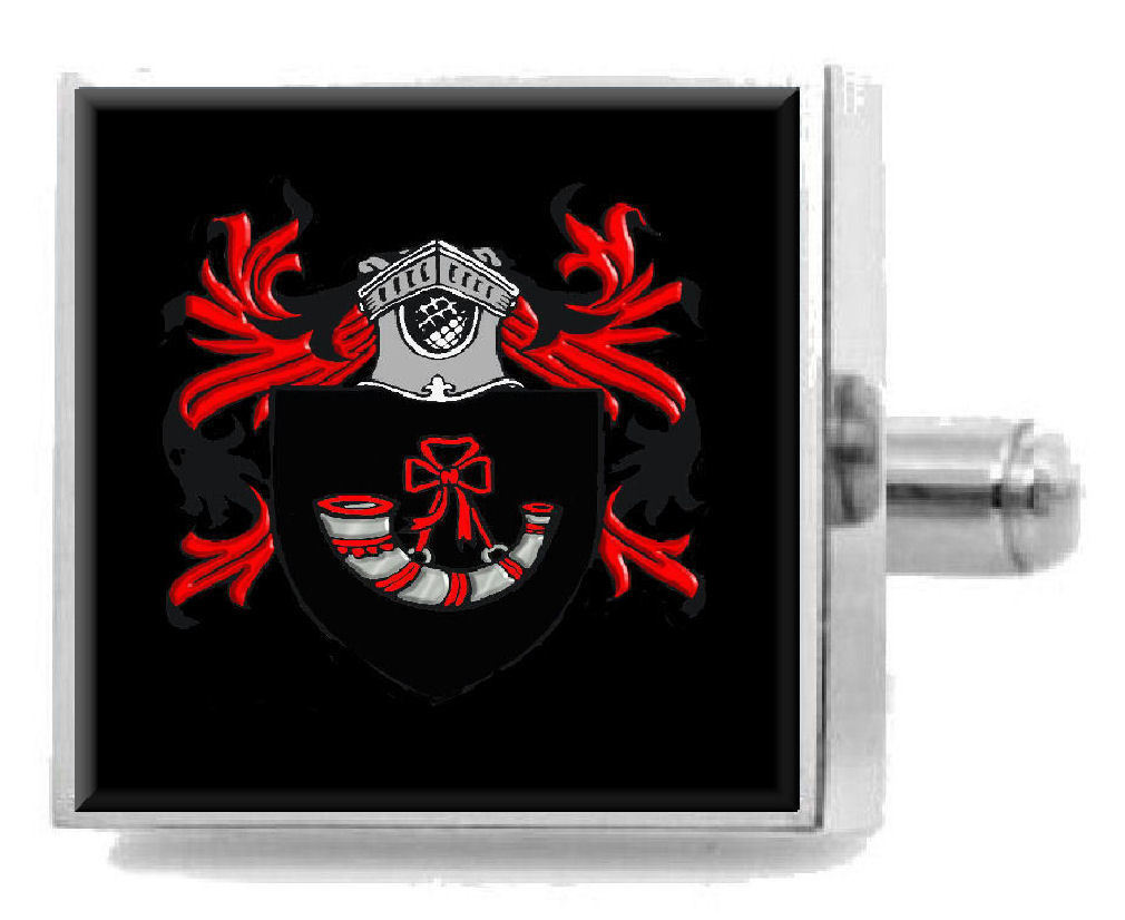 Hathaway England Family Crest Surname Coat of Arms Tie Clip Engraved in ...