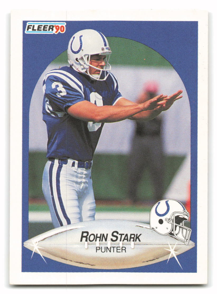 Rohn Stark 1990 Fleer FOOTBALL #232 Indianapolis Colts | eBay