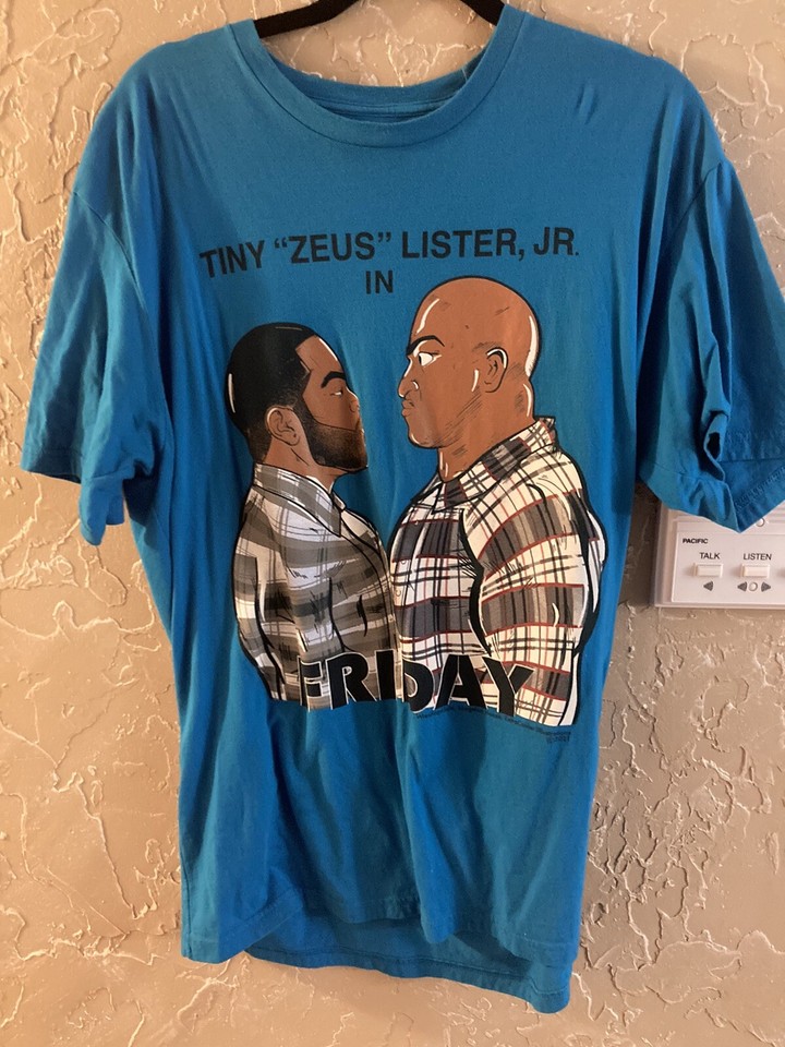 Friday Ice Cube Tommy Lister Zeus no holds barred shirt wwf 90s Friday ...