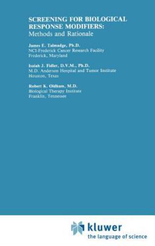 Developments in Oncology Ser.: Screening for Biological Response ...
