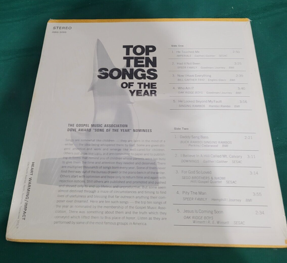 "Top Ten Songs of the Year" Jesus is Coming Soon Vinyl LP | eBay