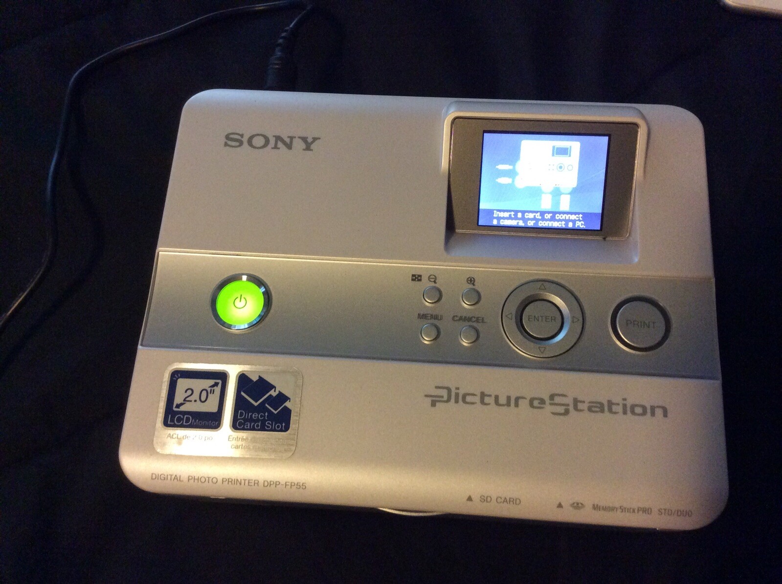 Sony Picture Station Digital Photo Printer DPP-FP55 Tested | eBay