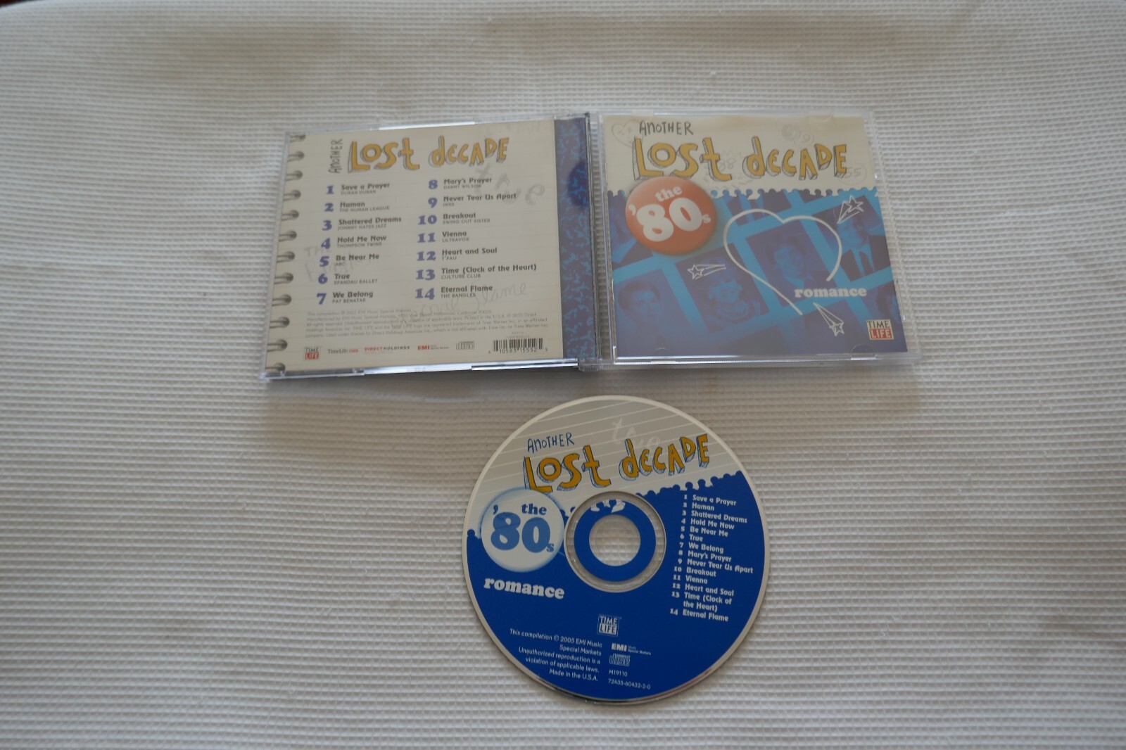 Time-Life Music: Another Lost Decade The '80s: Romance CD, RARE | eBay