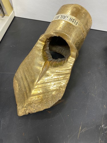 FISHTAIL OIL, GAS, WATER DRILL BIT - STEAMPUNK -METAL ART (C) | eBay